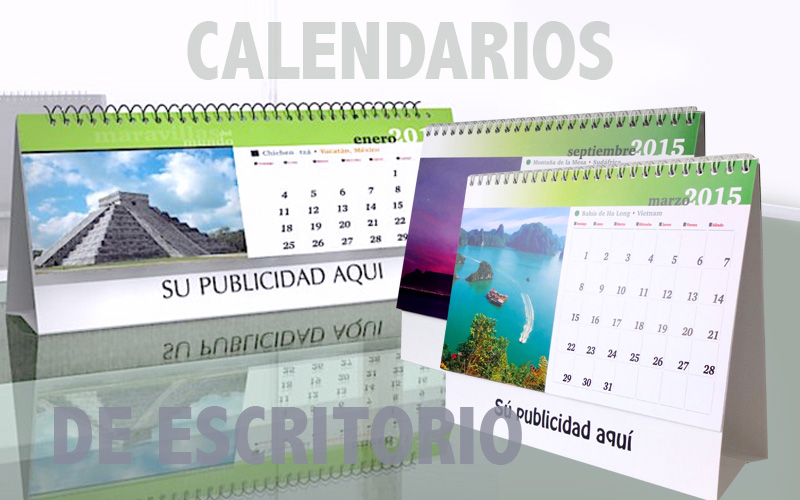 Impresión de Calendarios de Escritorio | 4Press Ciudad de México